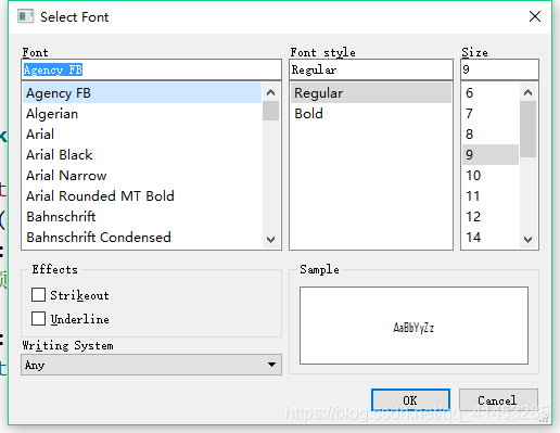 Qt：29---QColorDialog、QFontDialog颜色字体对话框_qcolor初始化-CSDN博客