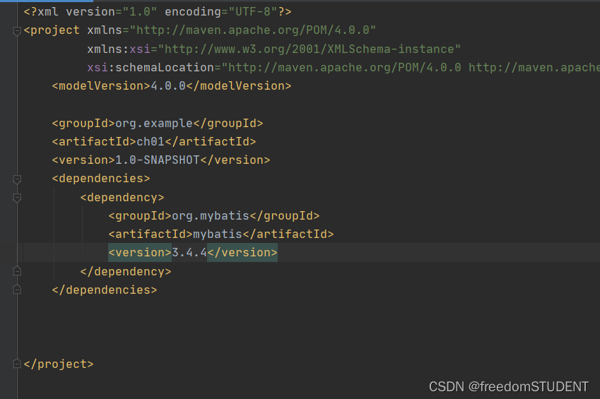 【Mybatis】使用maven创建mybatis项目_maven项目 的 mybaits框架的搭建-CSDN博客