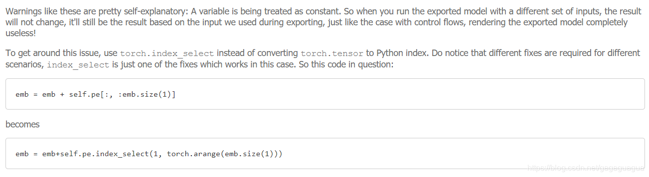 Pytorch转onnx遇到的一些问题tracerwarning Converting A Tensor To A Python Flo Csdn博客