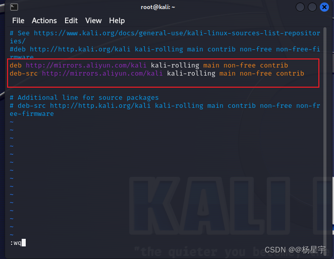 5. Kali Linux 的基础知识_non-free-firmware-CSDN博客