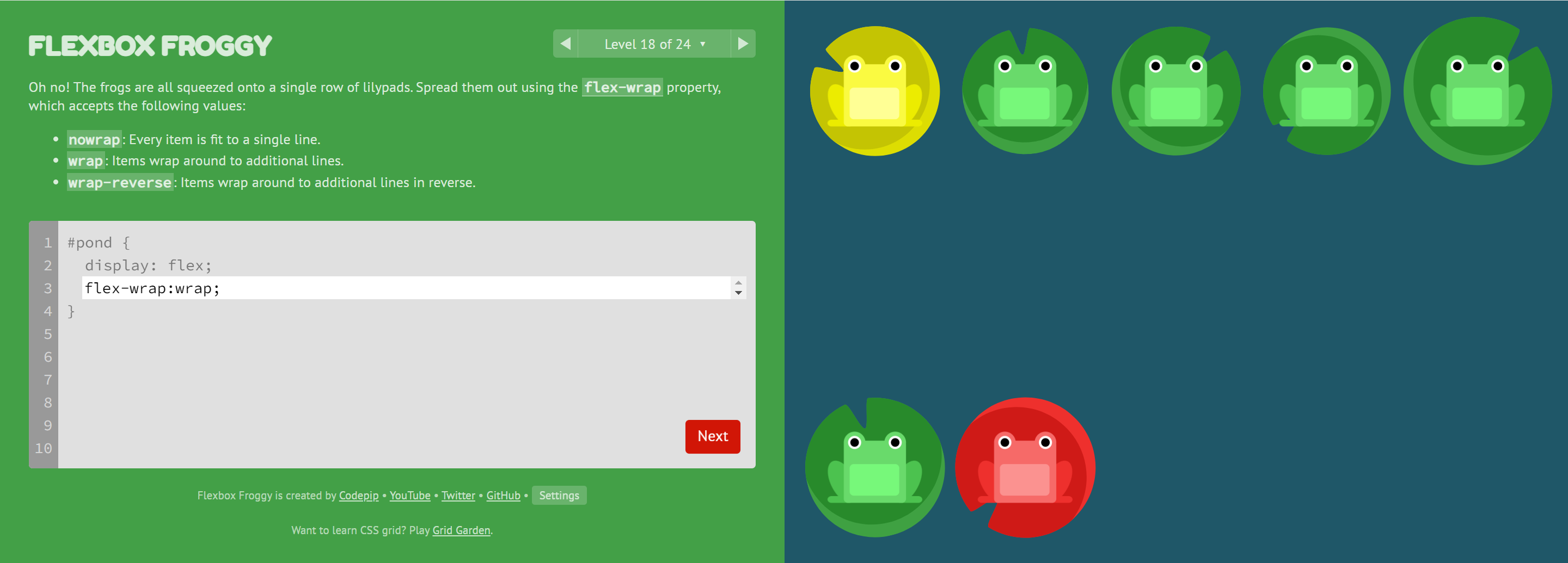 学习CSS Flexbox 玩flexboxfroggy flexboxfroggy1-24关详解-CSDN博客