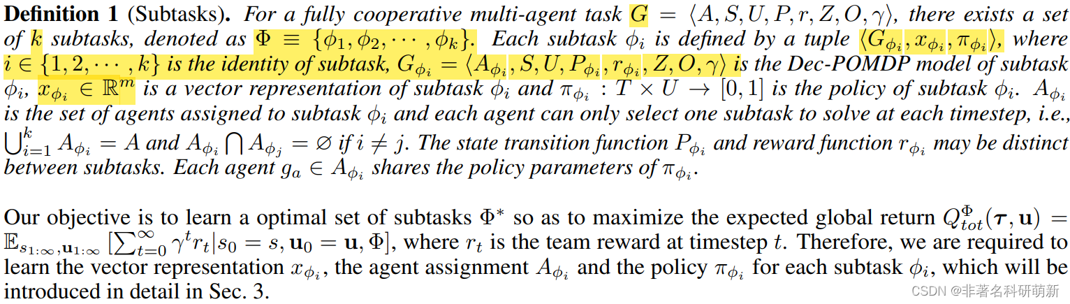 [论文阅读]LDSA：Learning Dynamic Subtask Assignment in Cooperative Multi-Agent Reinforcement Learning ...