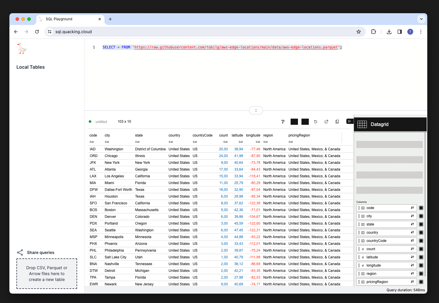 Using DuckDB-WASM for in-browser Data EngineeringRapid prototyping SQL ...