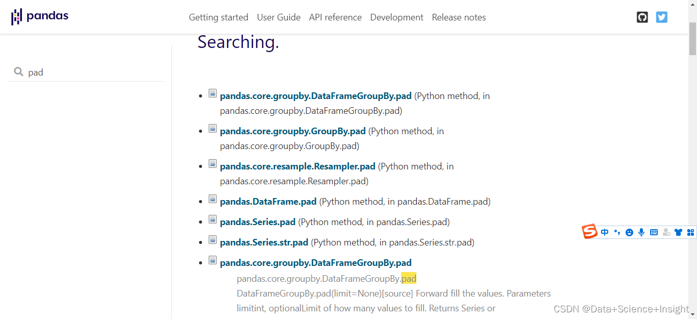 Pandas使用pad函数向dataframe特定数据列的每个字符串添加补齐字符或者字符串、向所有字符串的左右两侧填充、直到宽度达到指定要求（both Padding）python