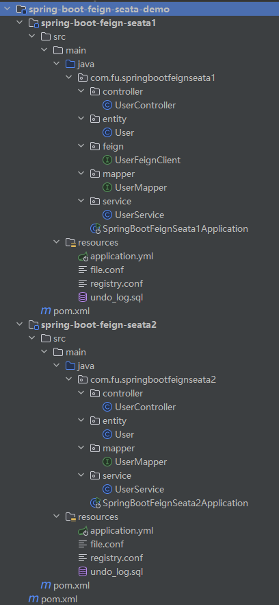 SpringBoot集成Seata分布式事务OpenFeign远程调用_seata feign调用-CSDN博客