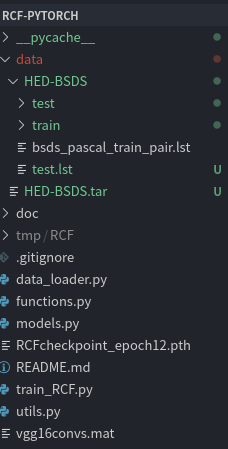 Richer Convolutional Features for Edge Detection（RCF-PYTorch）部署_richer convolutional features ...