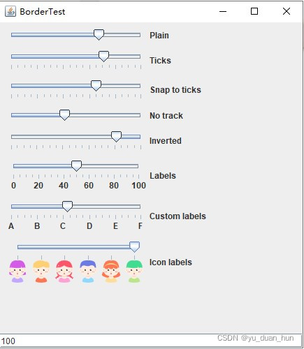 《Java 核心技术 卷1》 笔记 第九章 Swing 用户界面组件(7)_java swing 数值控件-CSDN博客