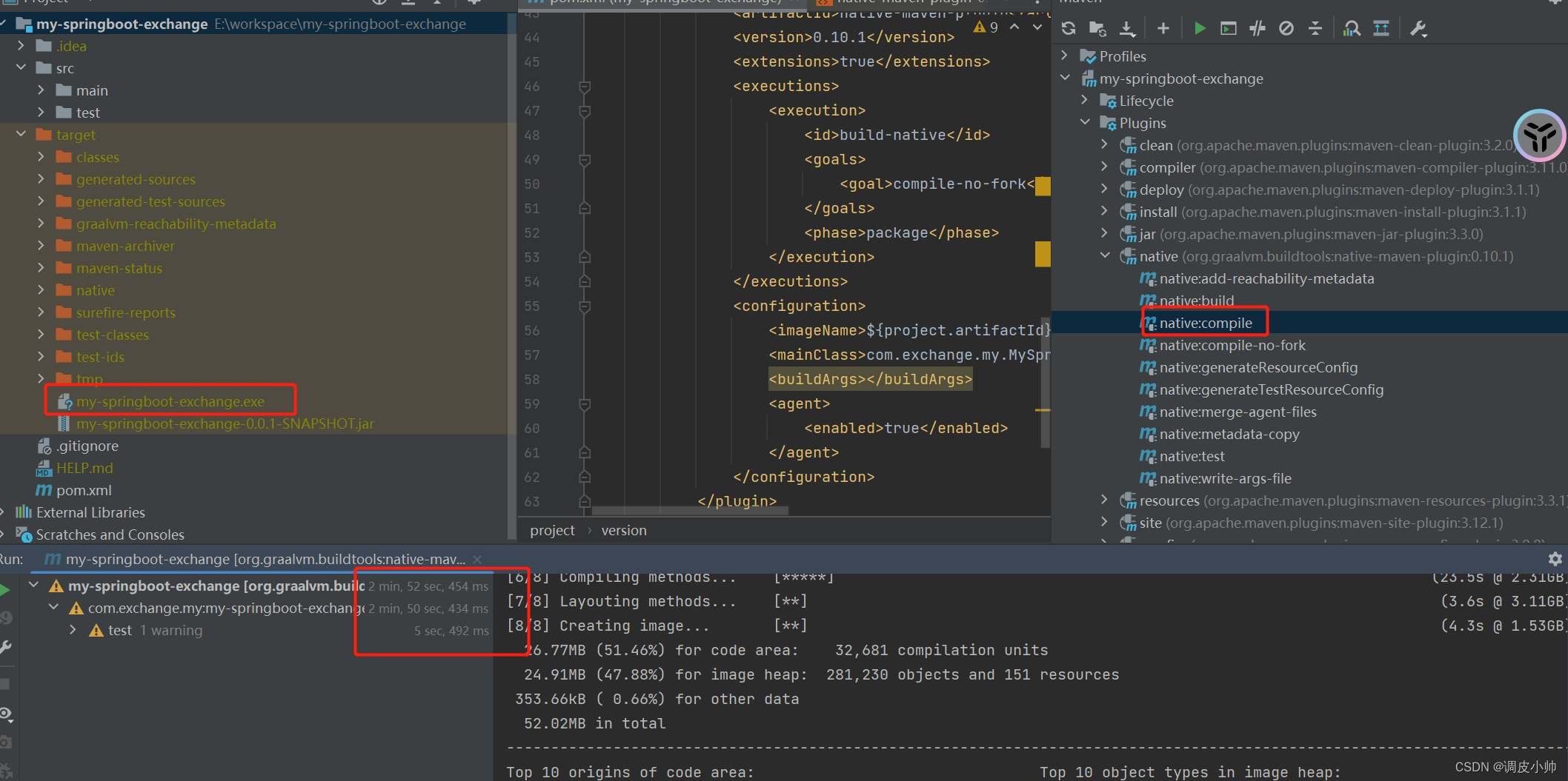 Windows10 idea用native-image打包 SpringBoot3. -CSDN博客