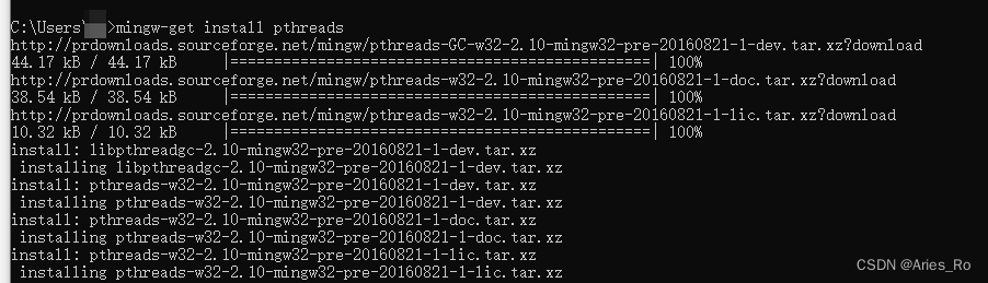 # windows安装gcc、g++、pthread_windows安装g++-CSDN博客