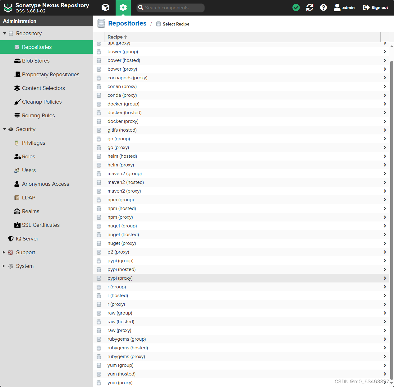 nexus远程服务器配置、pypi清华源代理_nexus pypi-CSDN博客