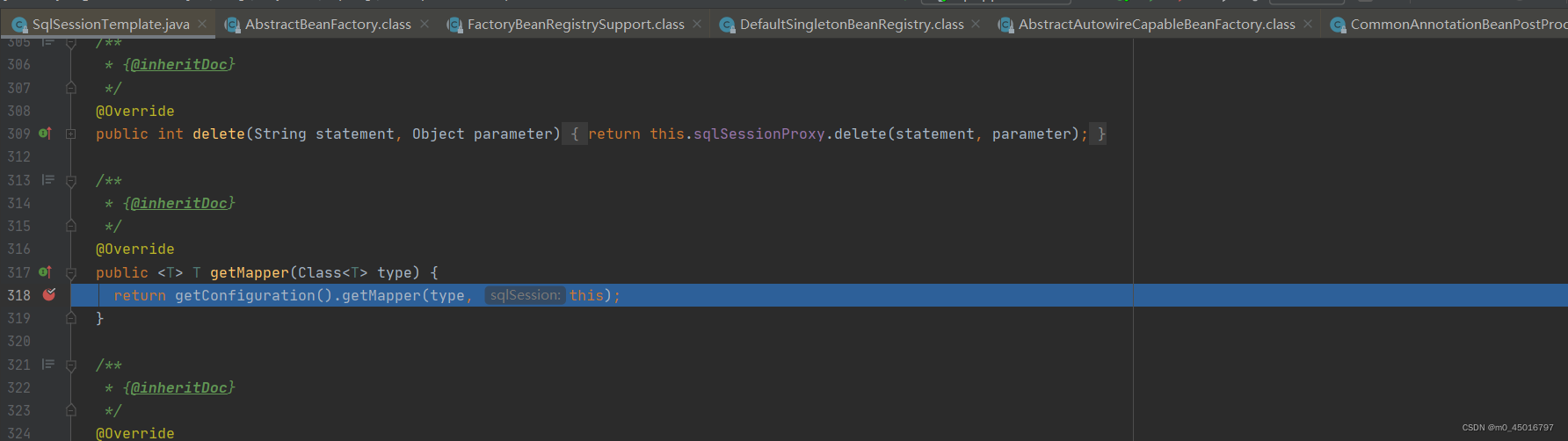mybatisPlus在SpringBoot中mapper接口代理类的创建过程分析_mybatis-plus的proxy-factory-CSDN博客