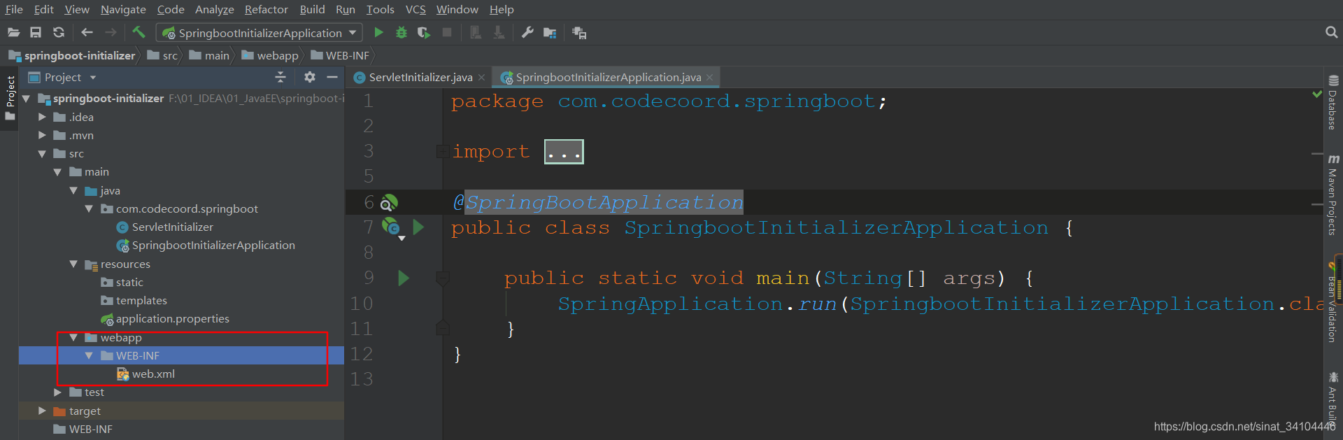 （详细图示）IDEA Initializer使用2-创建SpringBoot的web环境_idea initialization web项目-CSDN博客