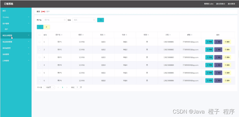 计算机毕业设计nodejsvue订餐系统（程序源码lw部署 Csdn博客