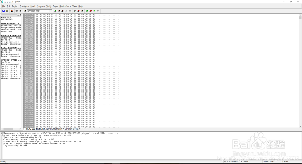 stm8使用iar刚开始烧录ok，用着用着就下载失败解决方案_failed to set configuration with mcu name-CSDN博客