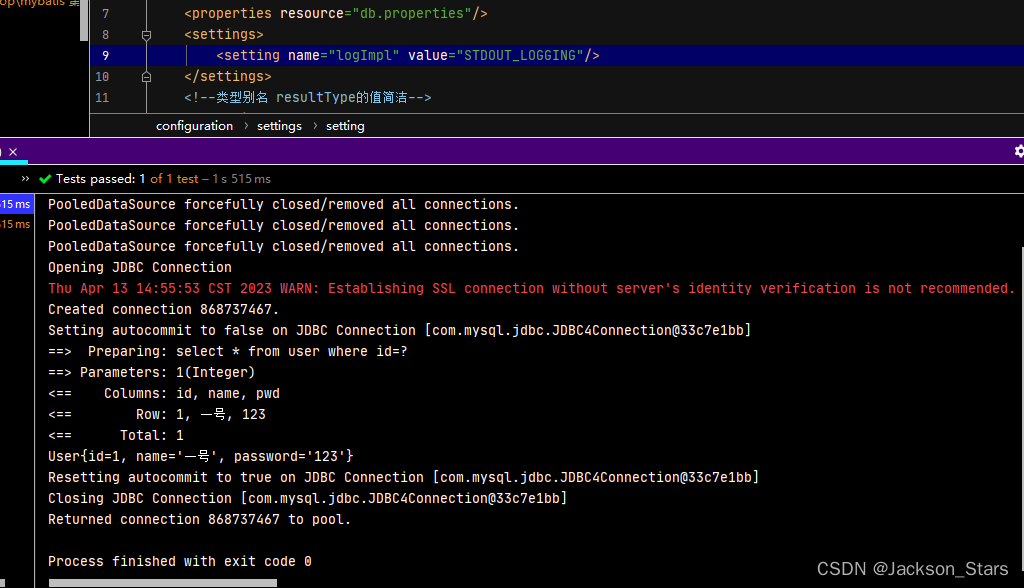 mybatis日志 入门阶段（五）_日志 statement debug-CSDN博客