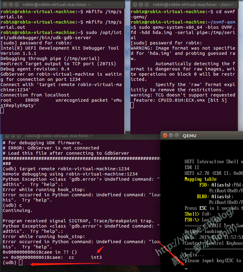 UEFI开发探索39 – Ubuntu 16.04下用gdb建立UEFI调试环境_gdb调试efi-CSDN博客