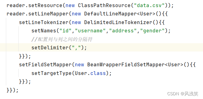 SpringBoot整合SpringBatch报错：org.springframework.batch.item.file.FlatFileParseException-CSDN博客