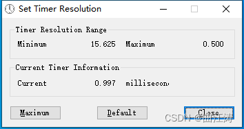 TimerResolution.exe-CSDN博客