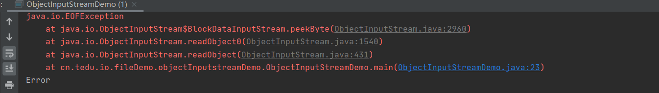 io流之ObjectInputStream报错（已解决）_new safeobjectinputstream(inputstream);-CSDN博客