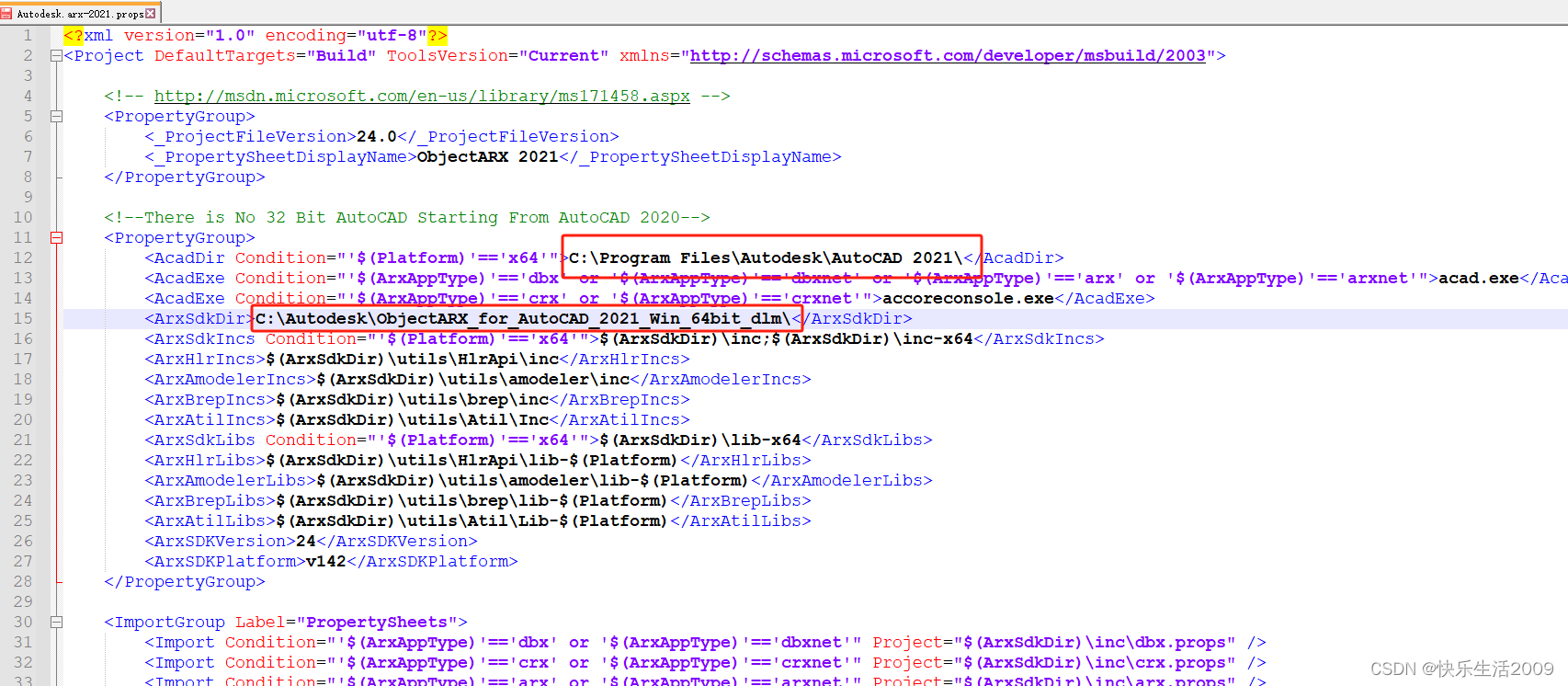 AutoCAD二次开发环境搭建-VS2019+AutoCAD2021_autocad2021 vs2019-CSDN博客