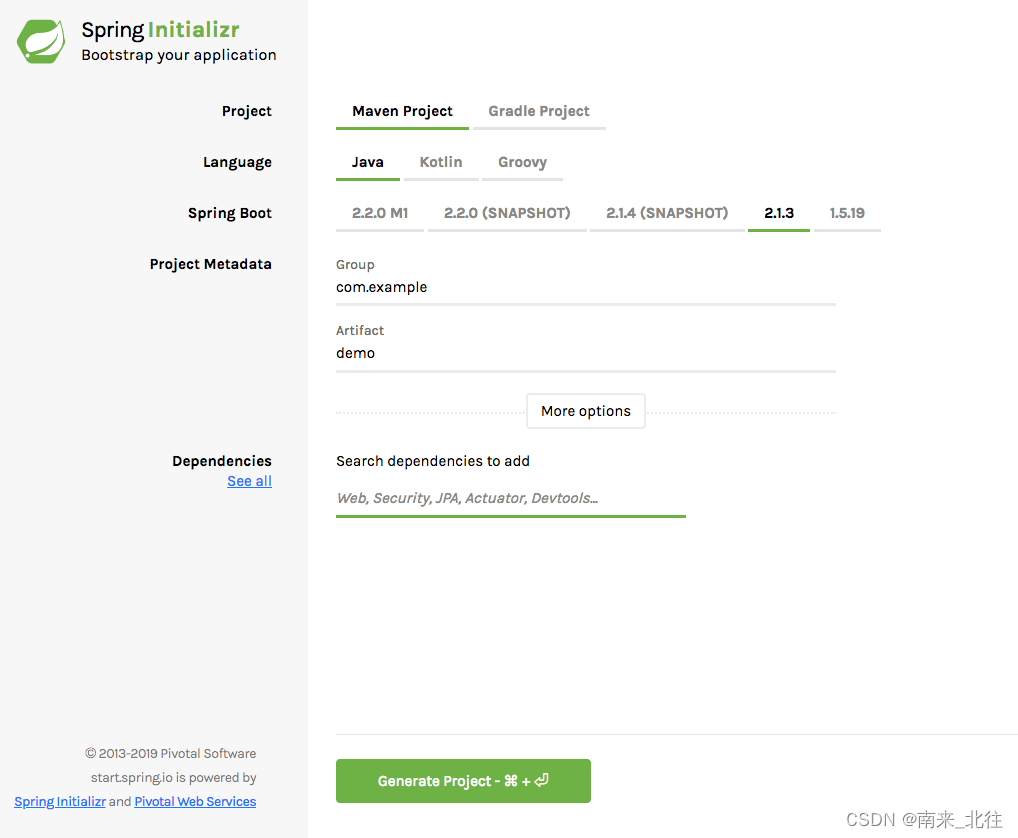 Spring Boot 2.x基础教程：快速上手指南_springboot2.x-CSDN博客