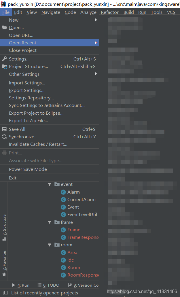 Intellij IDEA 删除open recent打开最近项目中的项目列表_idea删除最近项目列表-CSDN博客