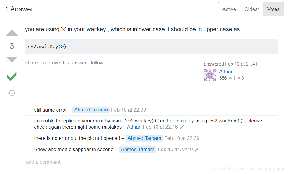 module CV2 cv2 has no attibute waitkey_attributeerror: module 'cv2' has no attribute 'wai-CSDN博客