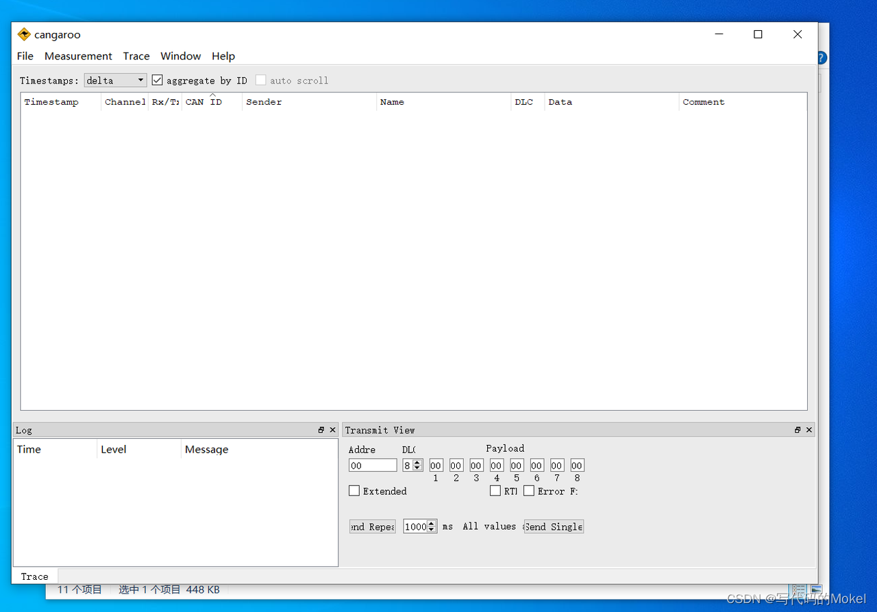 演示can协议转换器读写原生can协议数据的例程，读取can设备发送的数据，向can设备写入数据transmit View Csdn博客