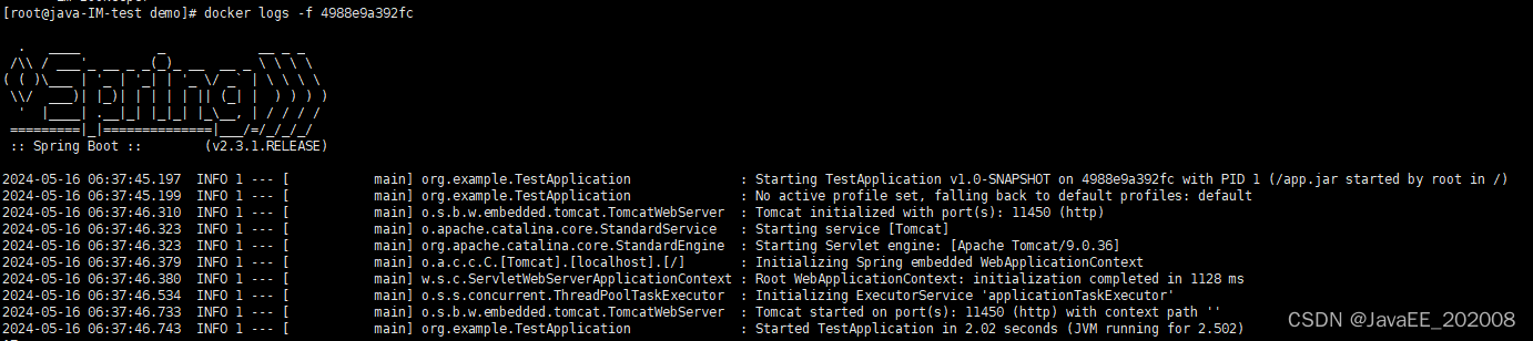 Docker部署java项目的简单流程docket 部署java项目 Csdn博客