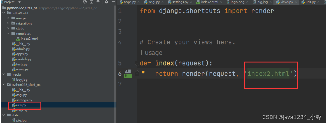 一周学会Django5 Python Web开发-项目配置settings.py文件-模版配置_django web 应用开发实战pdf 下载-CSDN博客