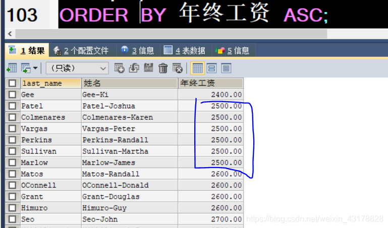 数据库学习之MySQL (八）——排序查询 ORDER BY ASC DSC_mysql order by asc-CSDN博客