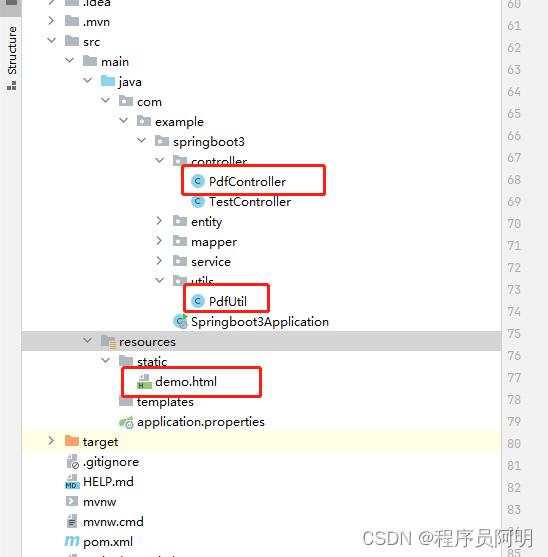 spring boot 生成PDF模板文件_springboot 导出pdf-CSDN博客