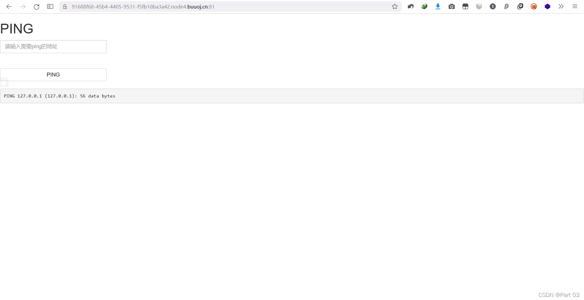 BUUCTF，Web：[ACTF2020 新生赛]Exec_ctf竞赛web修改网址127.0.0.1-CSDN博客
