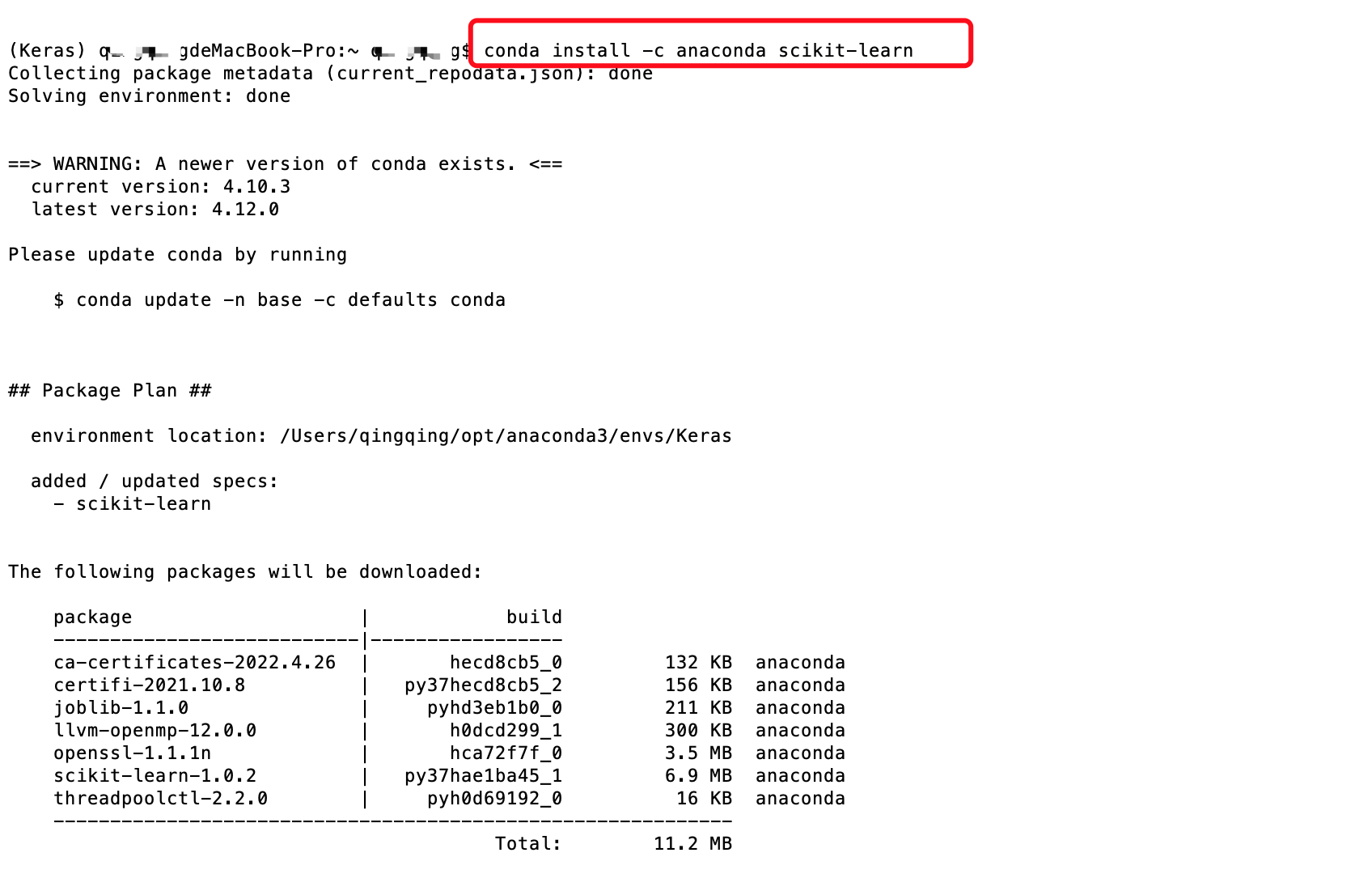 Anaconda安装sklearn_anaconda没有sklearn-CSDN博客