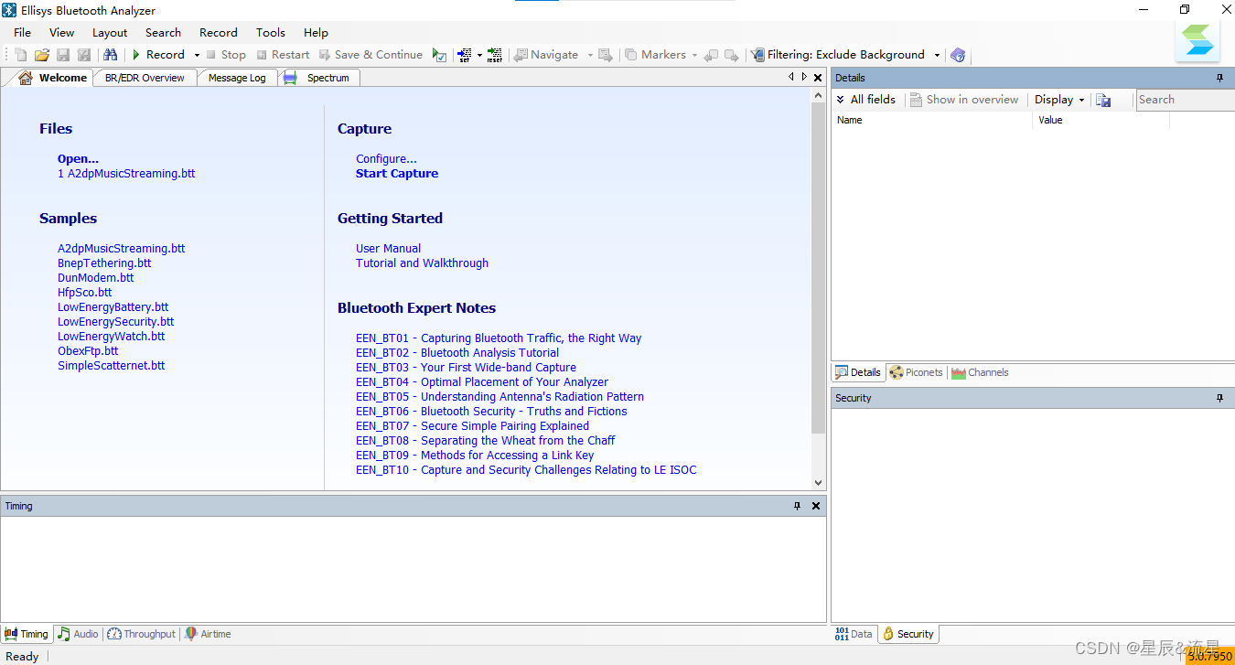 蓝牙分析仪使用详解_ellisys蓝牙分析仪教程-CSDN博客