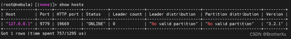 LinuxCentos7的单节点的Nebula的安装、启动和连接_linux部署nebula-statu-CSDN博客