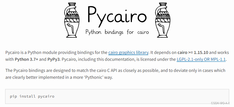 WSL Ubuntu20.04安装pycairo指南_pycairo安装-CSDN博客