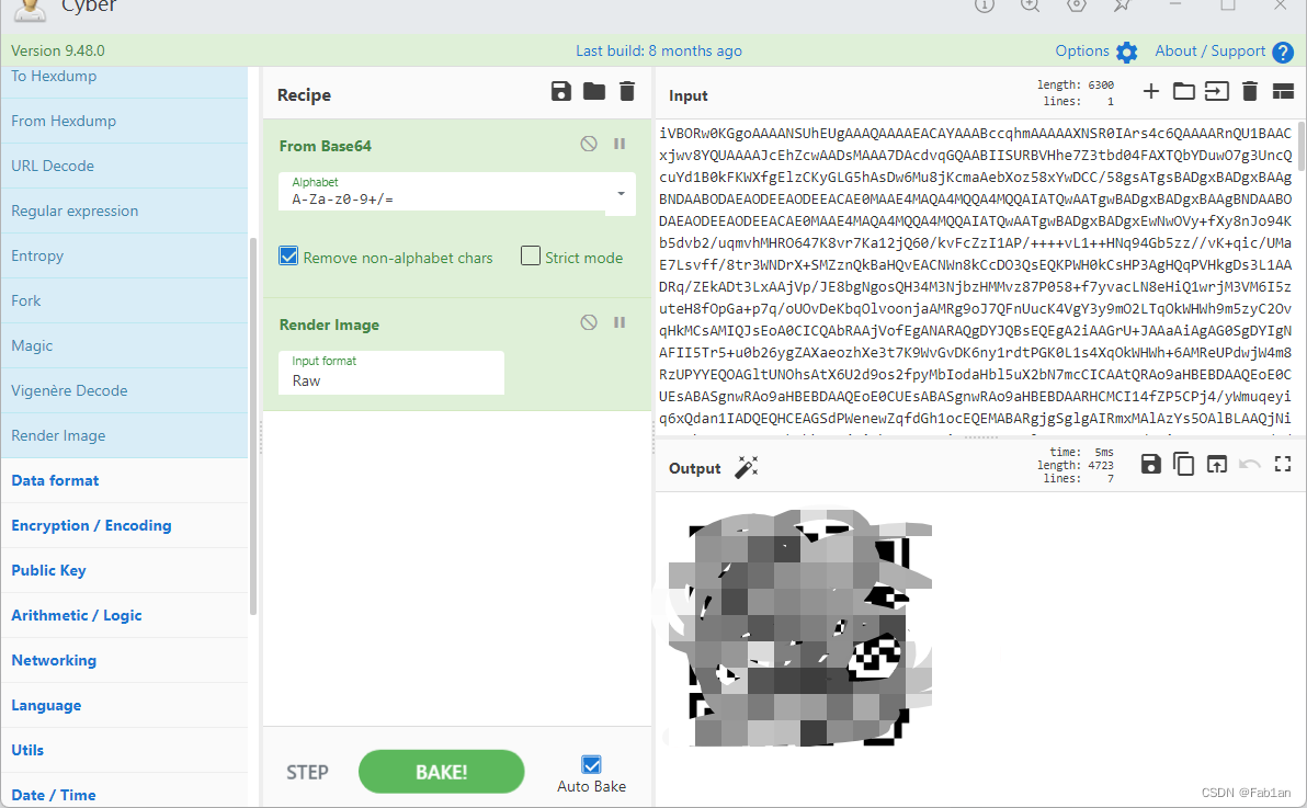 记一道MISC的题目，PuzzleSolver群里来的，发现cyberchef新用法，可以base64转图片-CSDN博客