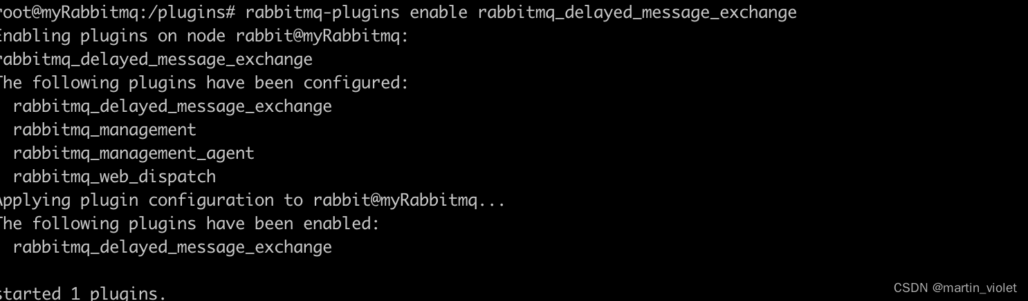 rabbitmq安装延时插件_plugin doesn't support current server version. act-CSDN博客