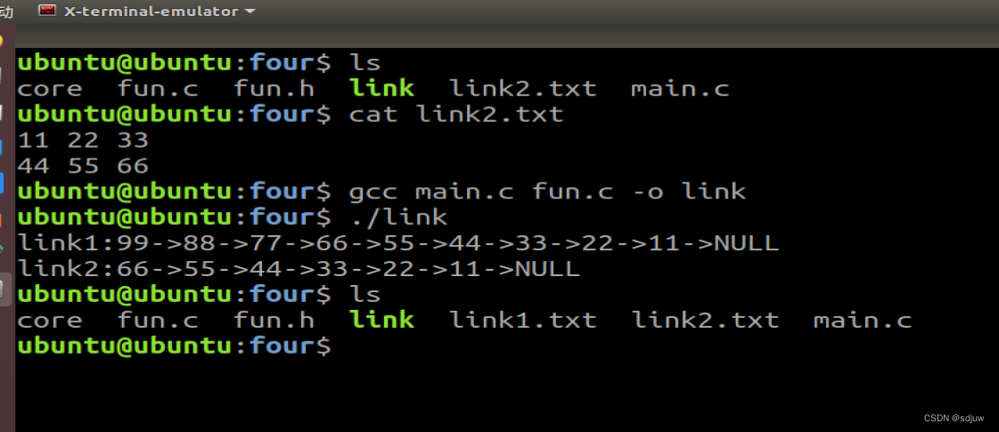 C语言实现双向链表操作与文件I/O-CSDN博客
