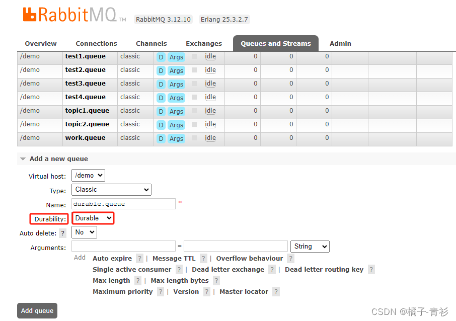 RabbitMQ入门指南(八)：MQ可靠性_public abstractexchange(string name, boolean durab-CSDN博客