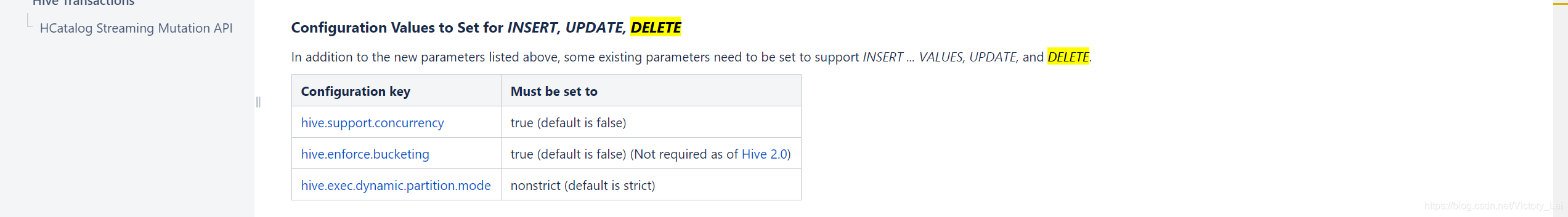 hive update和delete报错Attempt to do update or delete using transaction manager-CSDN博客