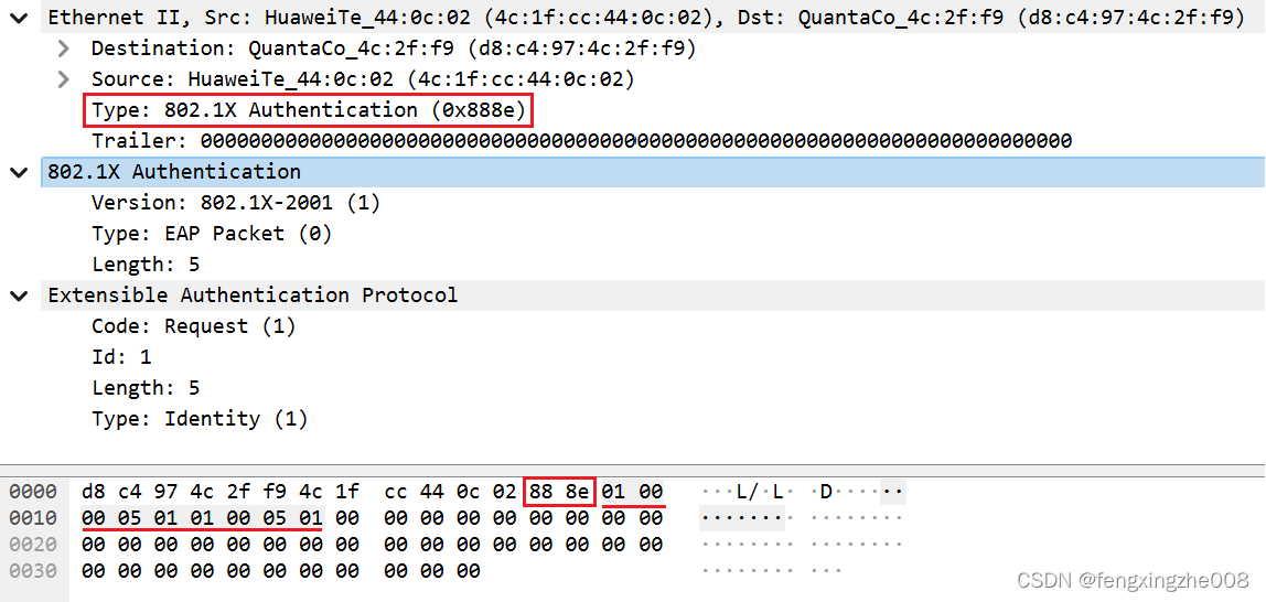 一次Dot1x认证/EAP认证/RADIUS交互-报文解析_dot1x authentication-method eap-CSDN博客