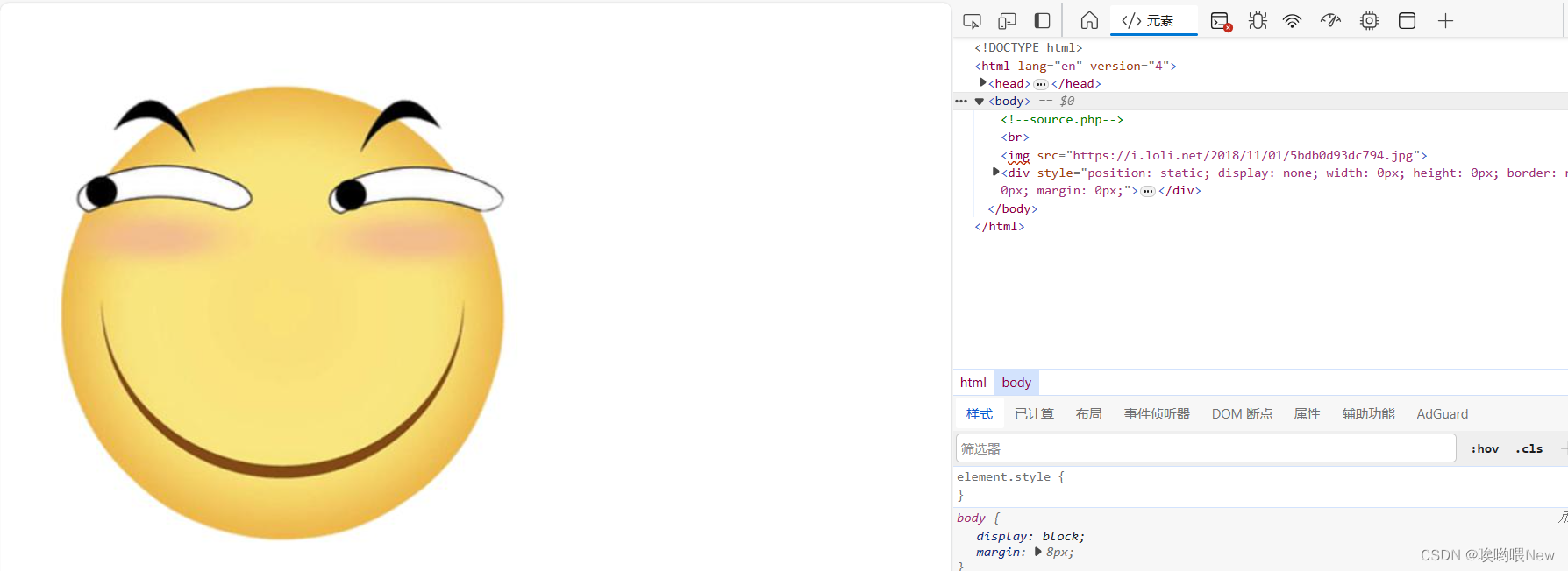 ctf题集【BUUCTF WEB】[HCTF 2018]WarmUp-CSDN博客