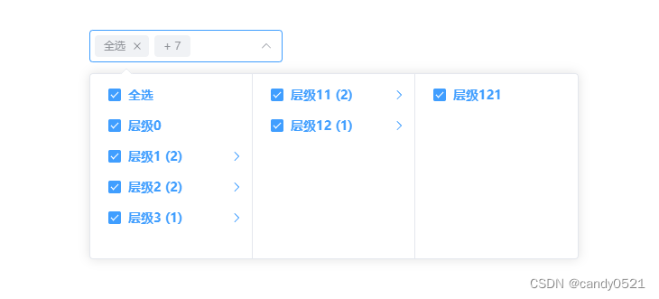 vue3 级联全选_vue3 el-cascader选择全部-CSDN博客