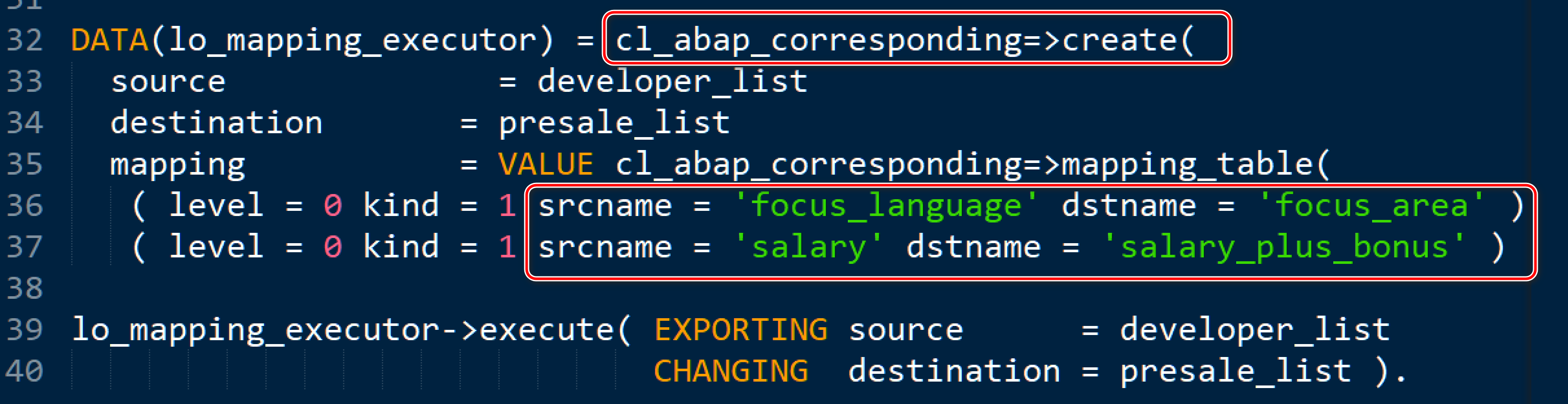 介绍一个使用 cl_abap_corresponding 进行两个内表不同名称字段赋值的快捷方法_abap corresponding-CSDN博客