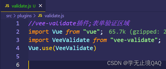 Vue项目中常见问题(62)vee-validate表单验证使用_vue 输入框校验输入目录-CSDN博客