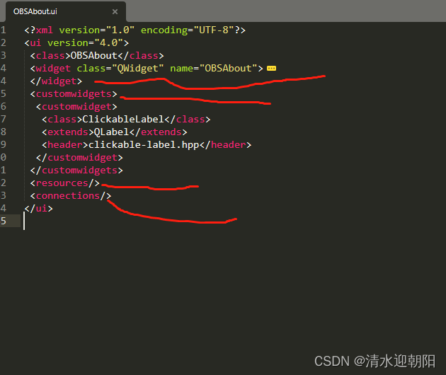 OBS基础之 OBSBasic.ui XML 布局梳理_obs 插件开发ui-CSDN博客