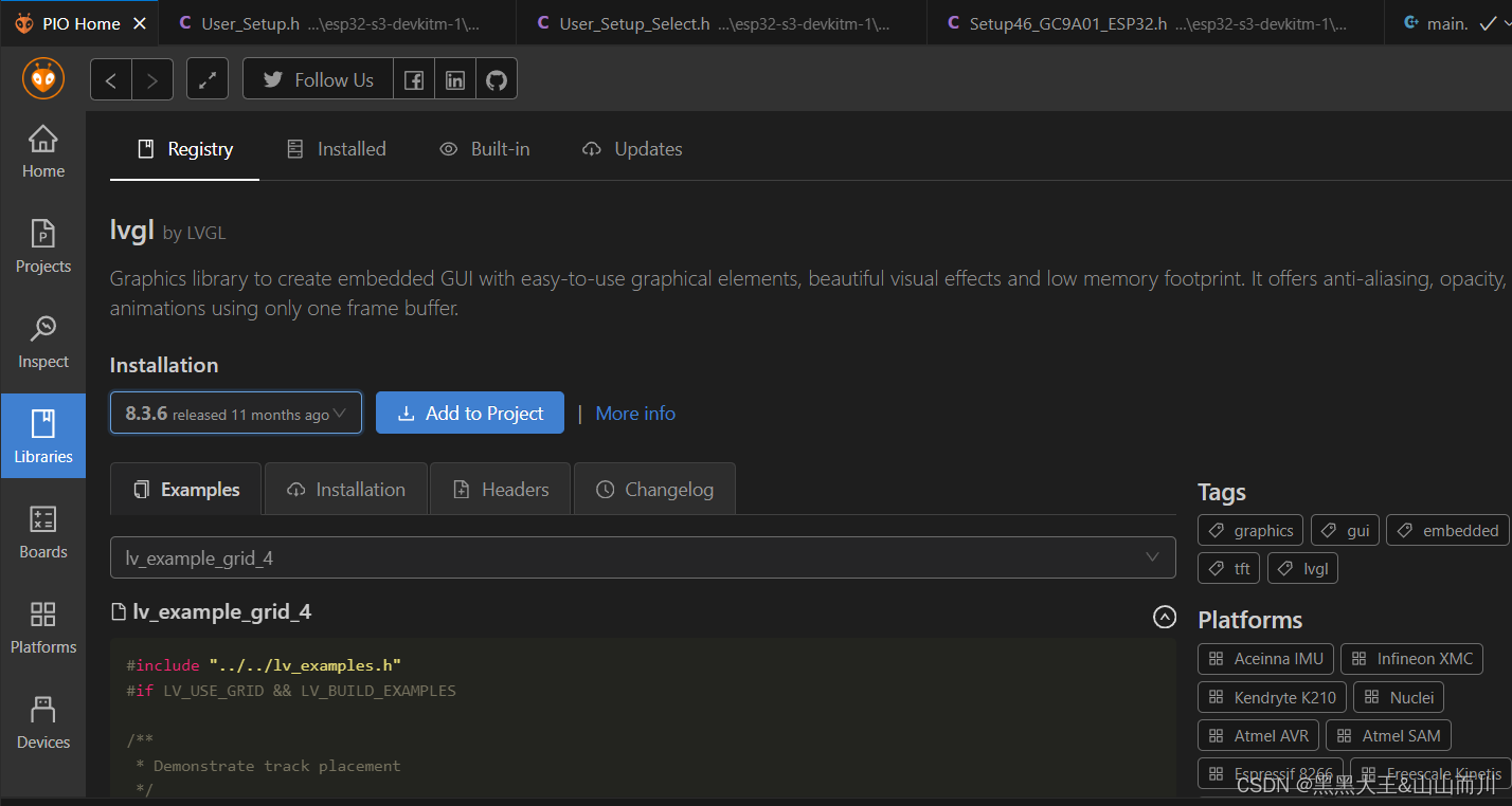 vs code+esp32-s3+GC9A01+lvgl_esp32 gc9a01-CSDN博客