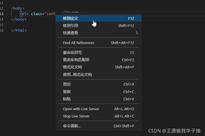 Vs前端开发常用的插件，和配置 Linked Editing Csdn博客